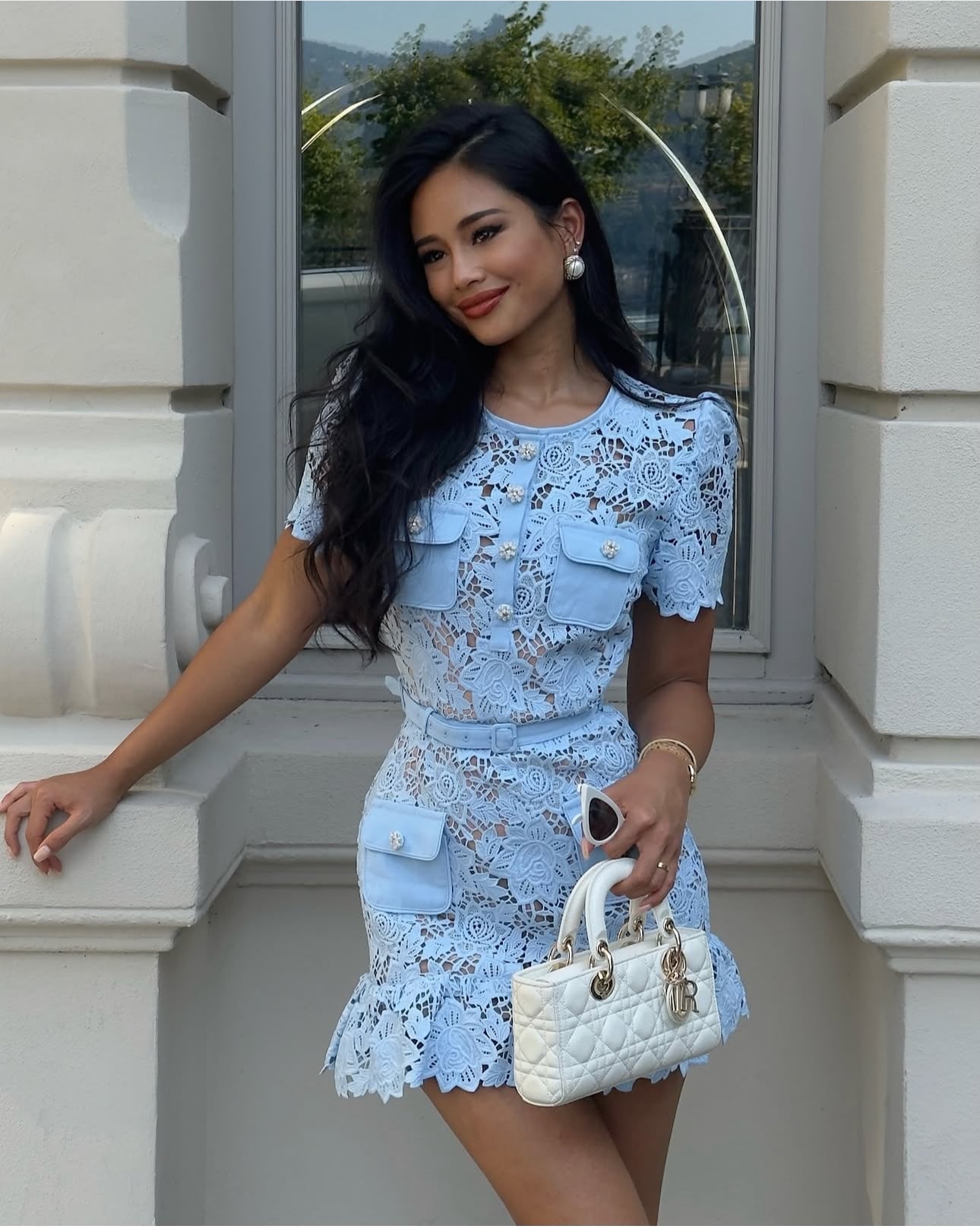 Brianna | Lace Mini Dress – Sofia Delane